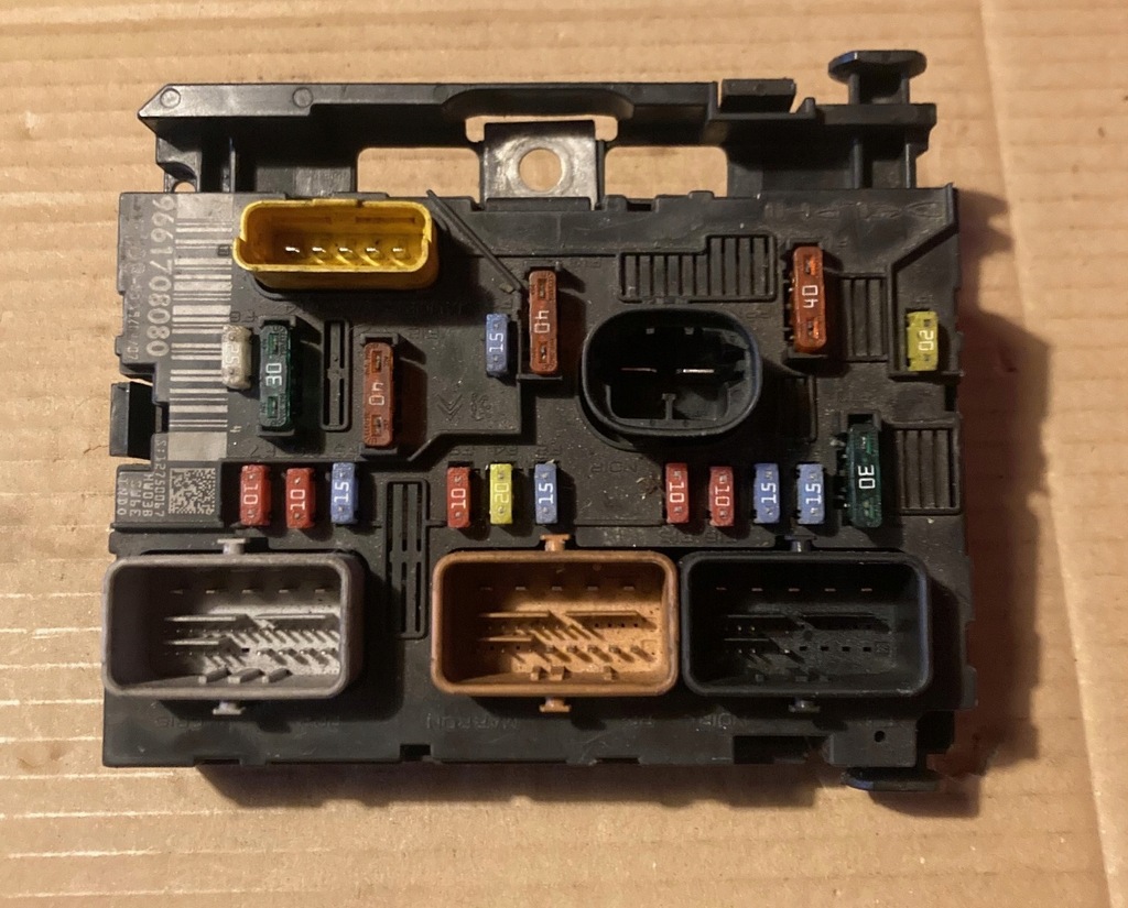 MODUŁ BSM L08 CITROEN C4 PICASSO 9661708080 - 13049912741 - oficjalne ...