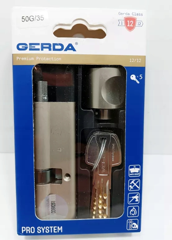 WKŁADKA GERDA PRO SYSTEM X 50G/35 ZĘBATKA - 12108902763 - oficjalne ...