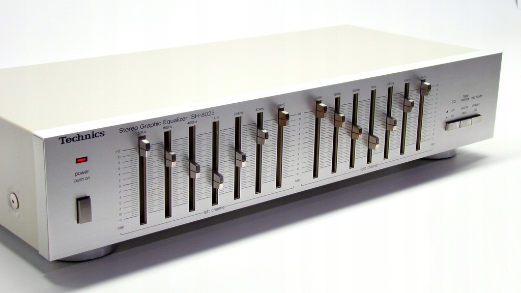 W super stanie - korektor graficzny TECHNICS SH-8025 Silver Edition ...