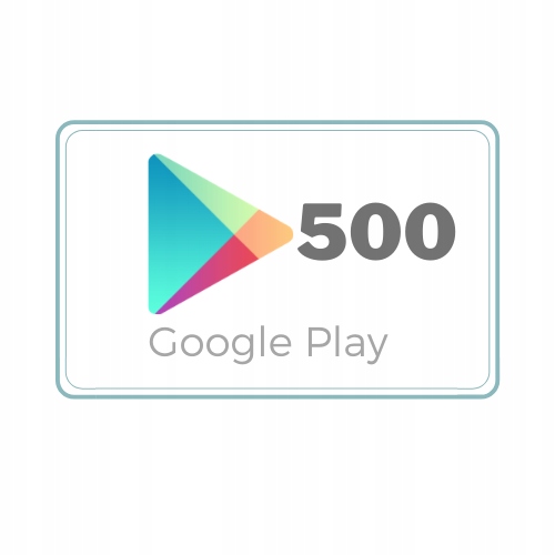 Google Play 500 zł Kod podarunkowy Karta - 10695377189 - oficjalne ...