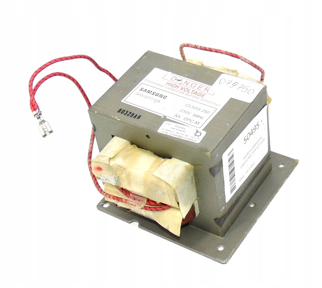 TRANSFORMATOR SAMSUNG SHV-EPT10A NA ZGRZEWARKĘ - 12770405246 - oficjalne archiwum Allegro