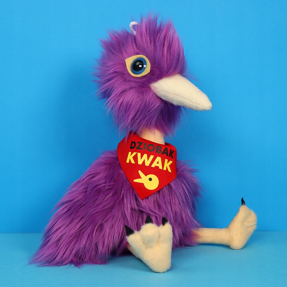 Maskotka Miss Aga Dziobak Kwak - 12699399097 - oficjalne archiwum Allegro