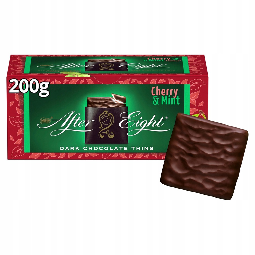 After Eight Czekoladki wiśniowo-miętowe 200 g DE - 13093970682 ...