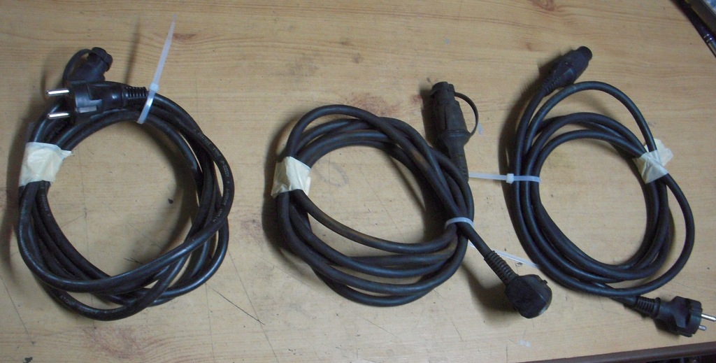 DEFA Przewód zewnetrzny 460920 2,5m 230V czarny - 12810945256 ...