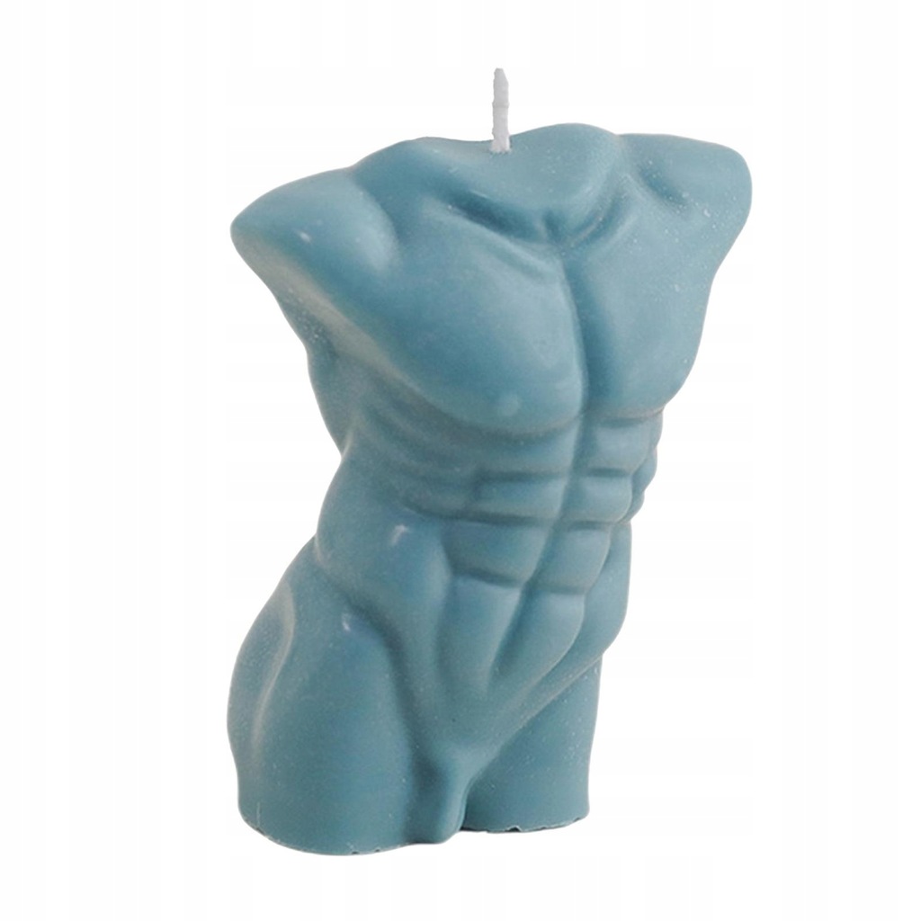Male Body 3D Men Shape Candles - 13080823702 - oficjalne archiwum Allegro