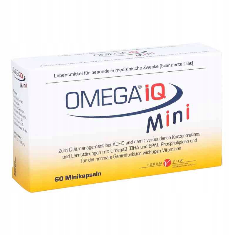 Omega Iq Mini kapsułki na koncentrację 60 szt - 13147382110 - oficjalne ...