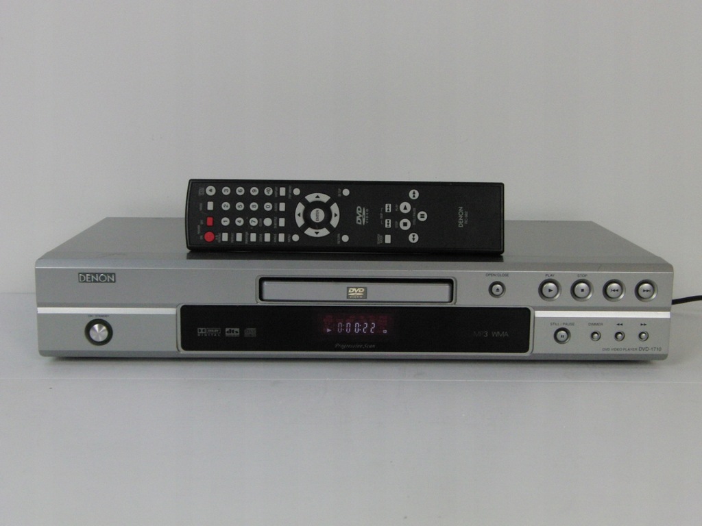 Odtwarzacz DVD Denon DVD-1710 Pilot Gwarancja - 13406069789 - oficjalne ...