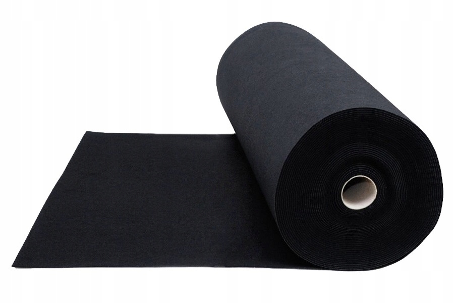 FILC czarny 700g 4mm szer 1,3m - 10791138414 - oficjalne archiwum Allegro