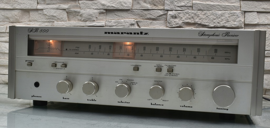 Marantz SR-800 Amplituner FM stereo vintage - 12711602585 - oficjalne archiwum Allegro