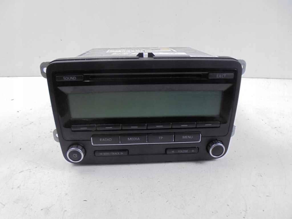 RADIO FABRYCZNE CD 5M0035186AA VW POLO 6R - 11481397893 - oficjalne archiwum Allegro