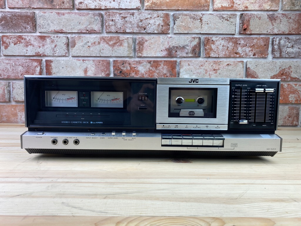 JVC KD-S201 odtwarzacz kasetowy cassette deck - 11779306927 - oficjalne archiwum Allegro
