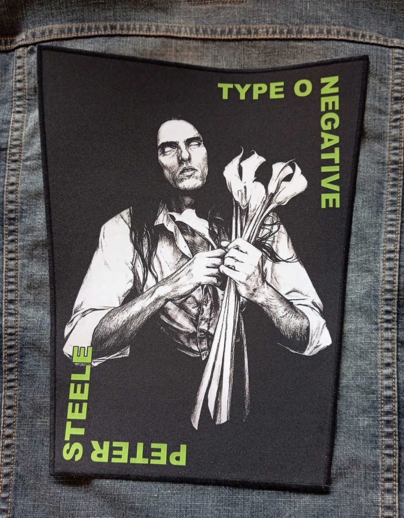 TYPE O NEGATIVE Peter Steele rock metal Ekran druk 34 cm - 14661283633 - oficjalne archiwum Allegro