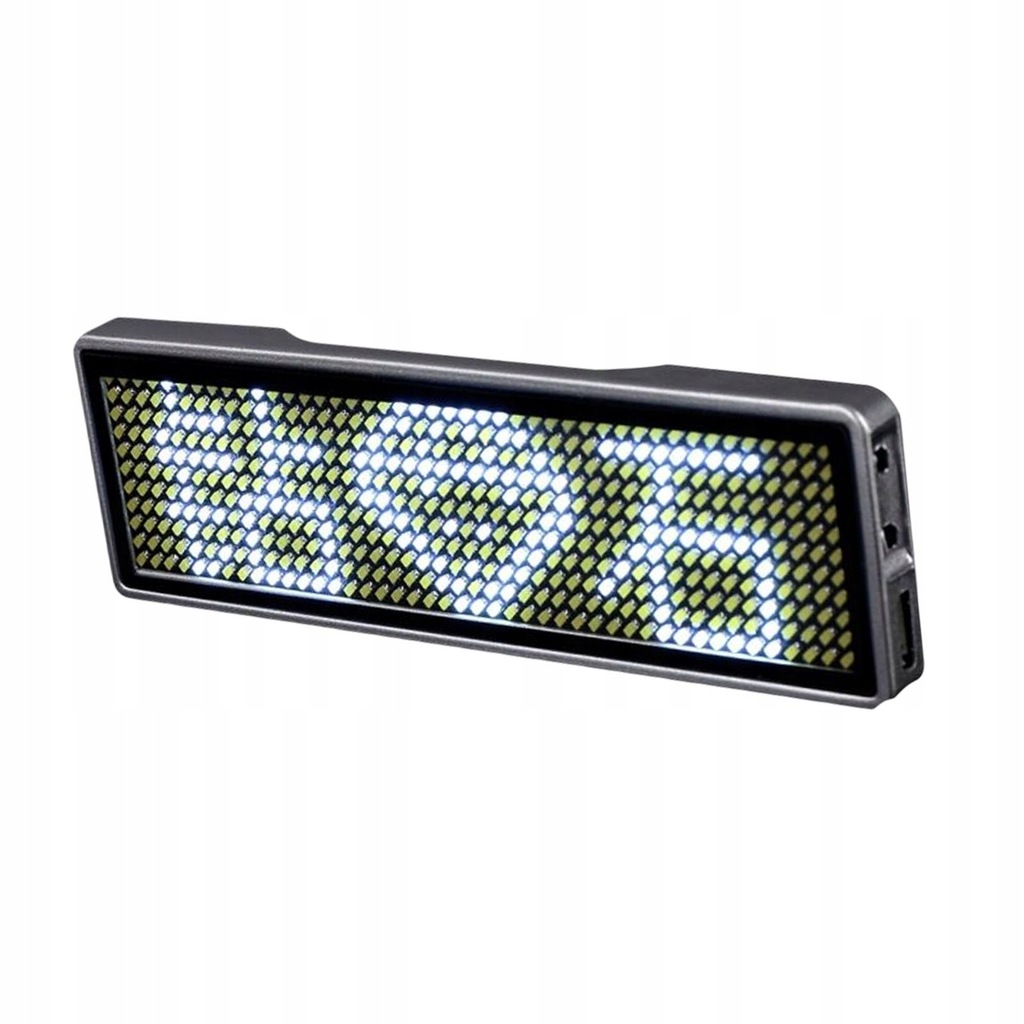 LED Sign Board Badge Sign Matrix Display App Control Billboard White ...