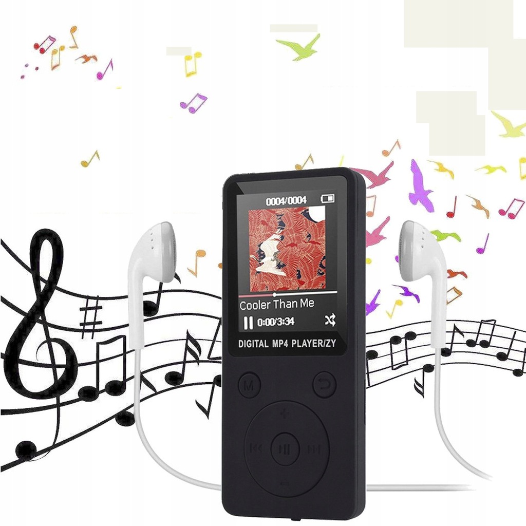 Lekki Przenośny ODTWARZACZ MP3/MP4 USB - 11500806618 - oficjalne ...