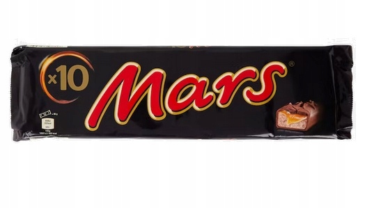 MARS baton mleczna czekolada karmel Nestle 10 szt - 13433696734 ...