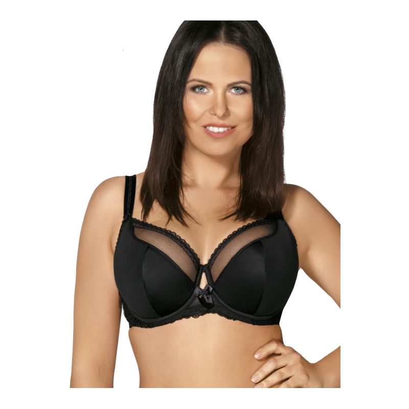 Biustonosz półusztywniany Ava 995 czarny 75H - 8498957923 - oficjalne archiwum Allegro