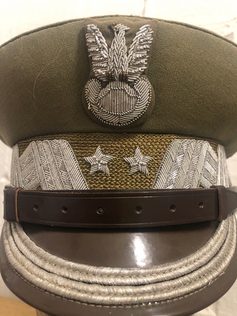 czapka Gen.dywizji LWP lata 60/70 - 12849675856 - oficjalne archiwum ...