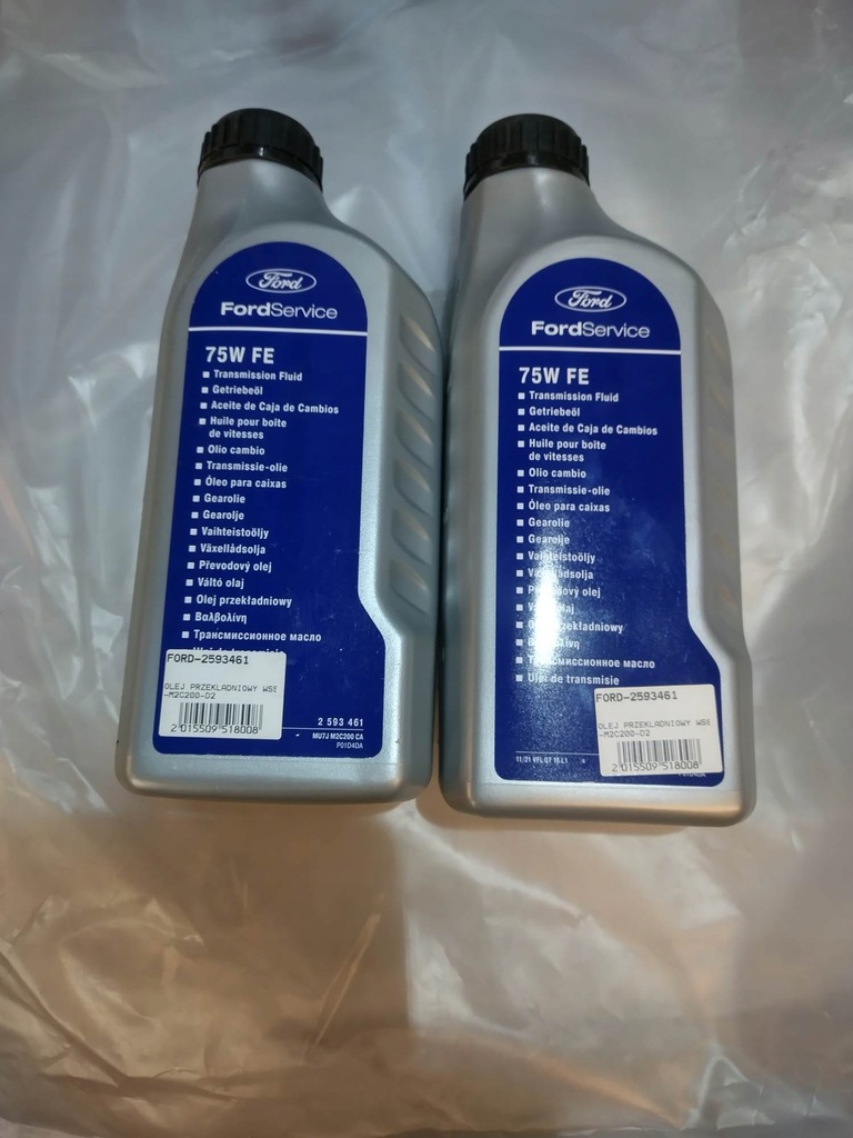OLEJ DO SKRZYNI FORD 75W FE MMT6 1L - 13995646763 - oficjalne archiwum ...