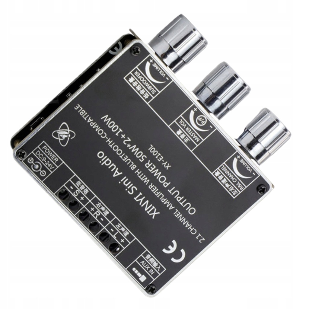 WZMACNIACZ AUDIO BLUETOOTH PŁYTA Z APP 50W X 2 - 13048340564 - oficjalne archiwum Allegro