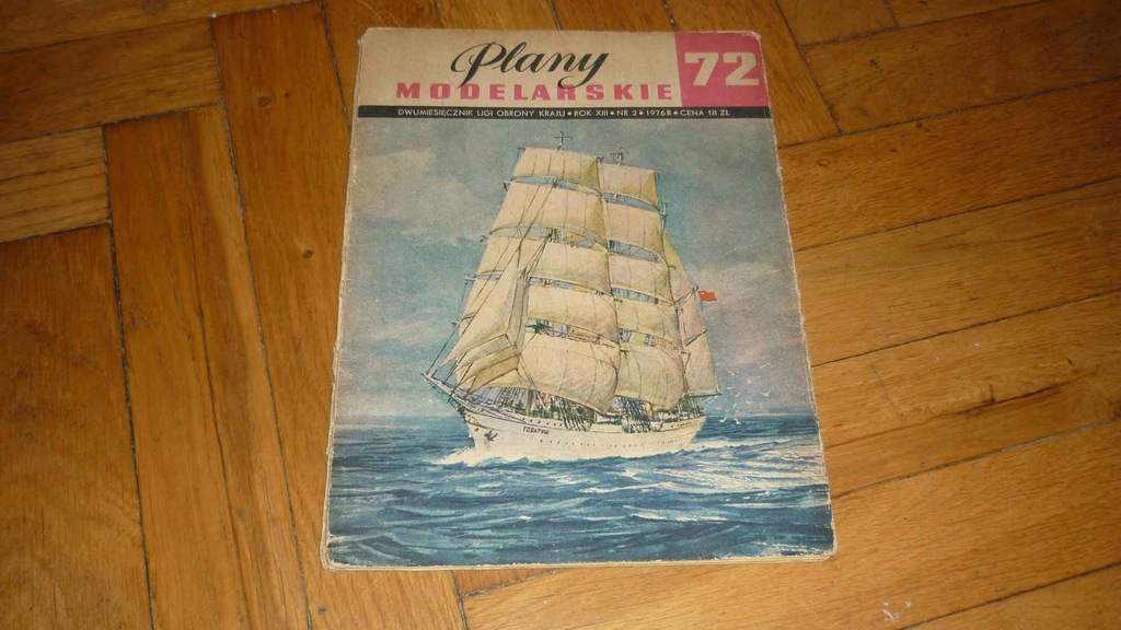 Plany Modelarskie PM 72, Żaglowy statek Towariszcz - 13085163355 ...