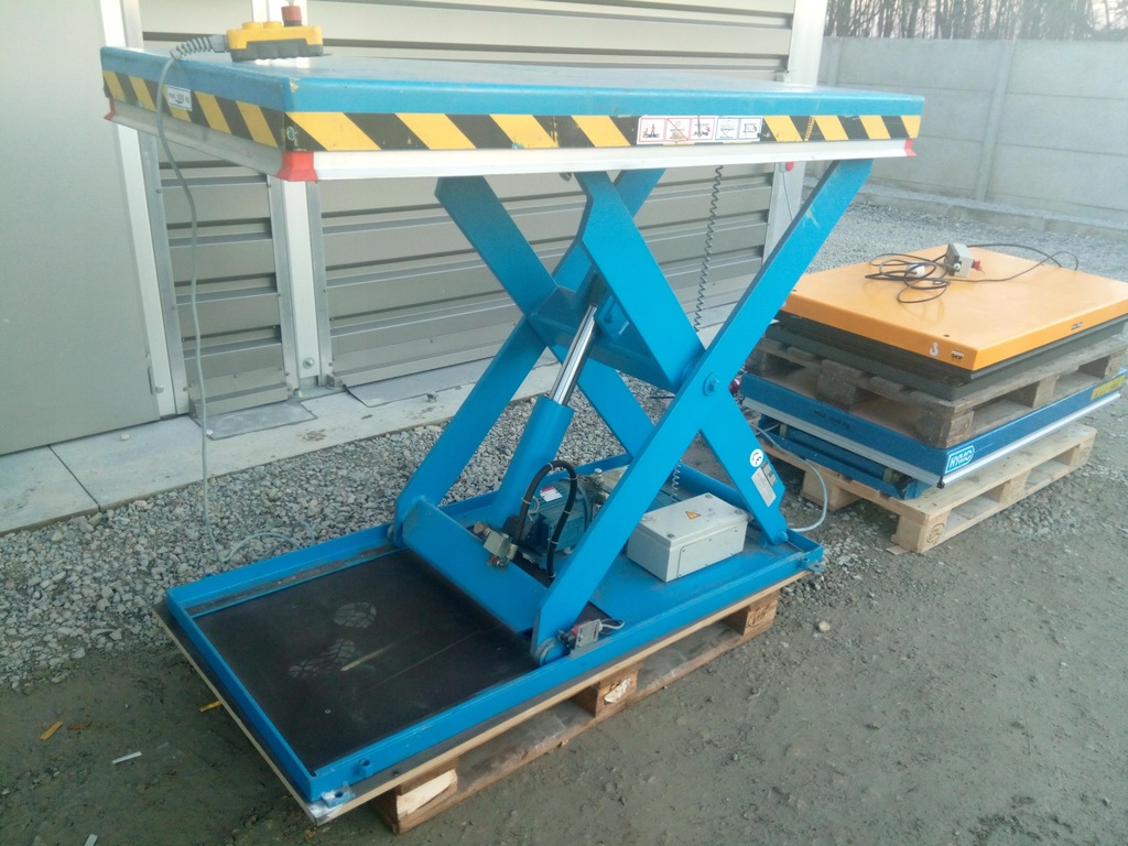 winda samochodowa podnosnik nozycowy platforma - 11823765226 ...