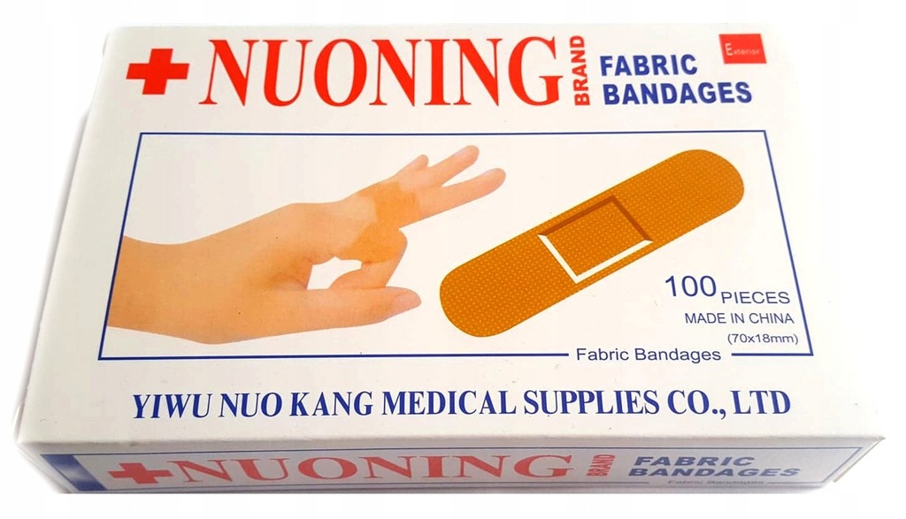 Plastry 100szt zestaw na rany otarcia opatrunkowe - 14113497620 ...