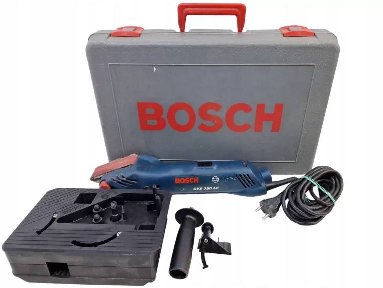 SZLIFIERKA TAŚMOWA BOSCH GVS 350 AE 350W - 14518276754 - oficjalne archiwum Allegro