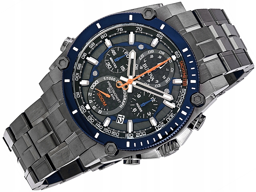 ZEGAREK MĘSKI BULOVA 98B343 PRECISIONIST CHRONO - 11681737981 ...