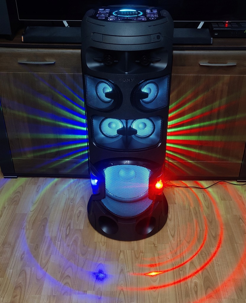 SONY MHC-V81D DUŻEJ MOCY GŁOŚNIK IMPREZOWY OKAZJA! - 12947953911 ...