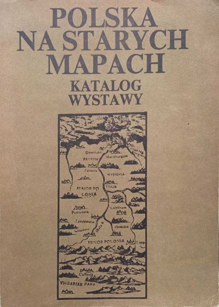 Polska na starych mapach Katalog wystawy - 13220938468 - oficjalne archiwum Allegro