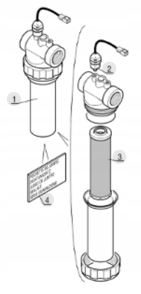 ORYGINALNY filtr hydrauliki zwrotny Manitou 236095 - 9293155634 ...