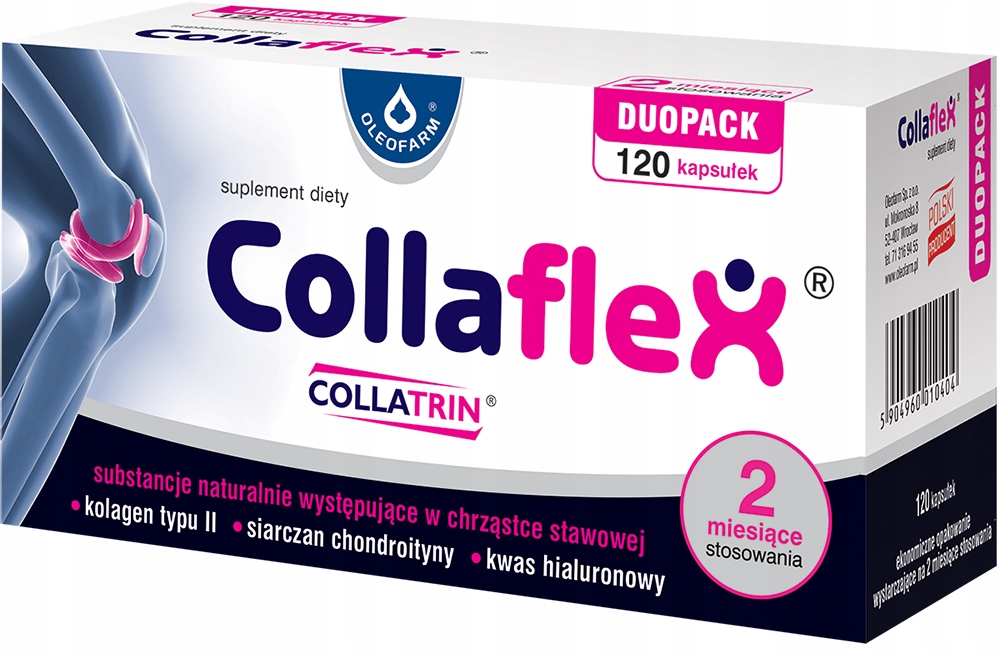 Collaflex duopack 120 kapsułek - 8144581077 - oficjalne archiwum Allegro