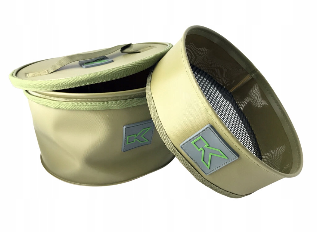 Korum pojemnik z sitem Eva Groundbait Riddle Set - 13028212725 ...