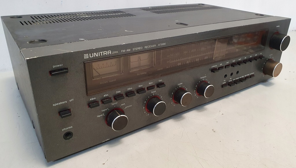 Amplituner UNITRA ZRK AT9100 - 11104829790 - oficjalne archiwum Allegro
