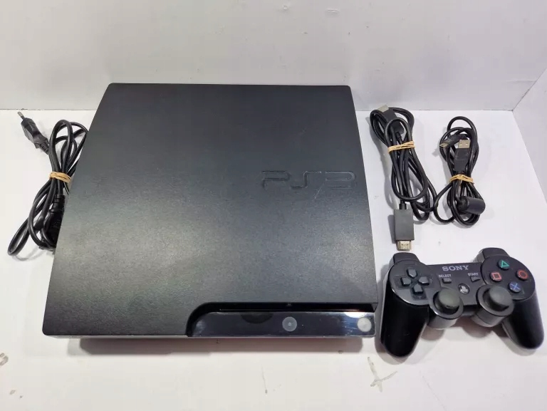 KONSOLA PS3 320 GB SLIM + 1 PAD - 14438815038 - oficjalne archiwum Allegro
