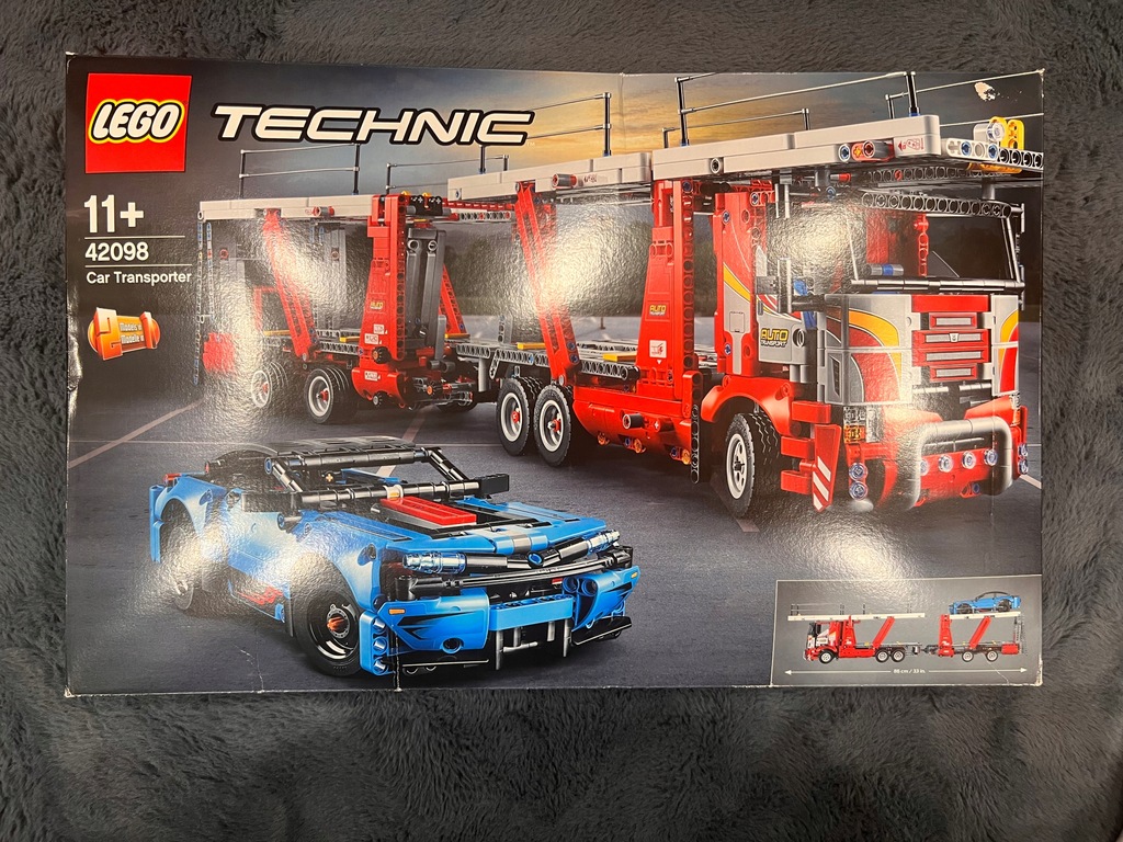 Lego Technic Laweta 2w1 42098 zestaw nowy - 12791174204 - oficjalne ...