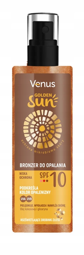 VENUS GOLDEN SUN BRONZER DO OPALANIA spray 150 - 12171128861 ...