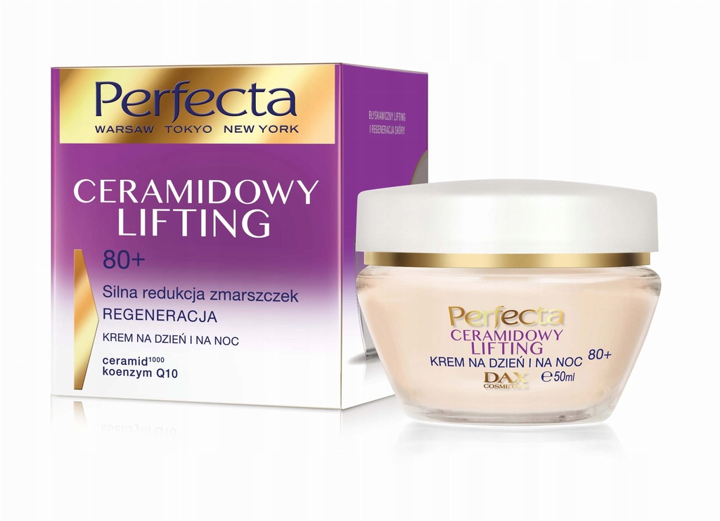 Dax Perfecta Ceramidowy Lifting krem 80+ 50ml - 7730845209 - oficjalne ...