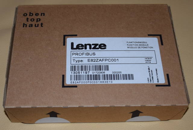 Moduł Profibus LENZE, typ E82ZAFPC001 - 7542698603 - oficjalne archiwum Allegro