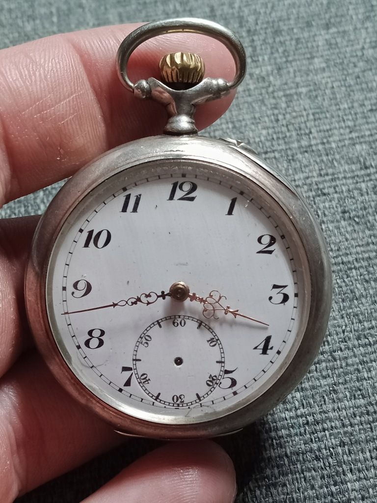 Zegarek kieszonkowy srebrny Victoria cebula - 13810983015 - oficjalne ...