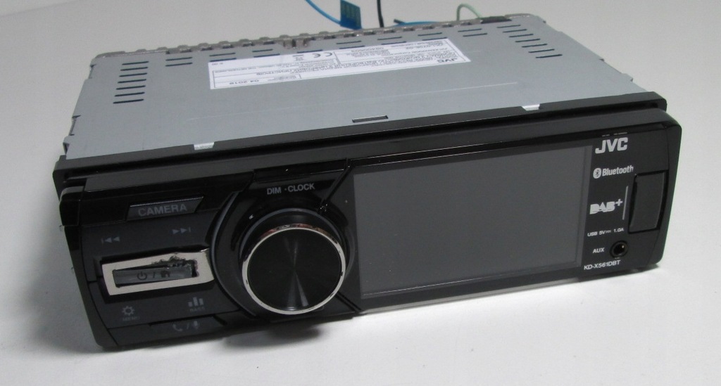 Radioodtwarzacz JVC KD-X561DBT 1-DIN 4 x 45 W - 12823168215 - oficjalne archiwum Allegro