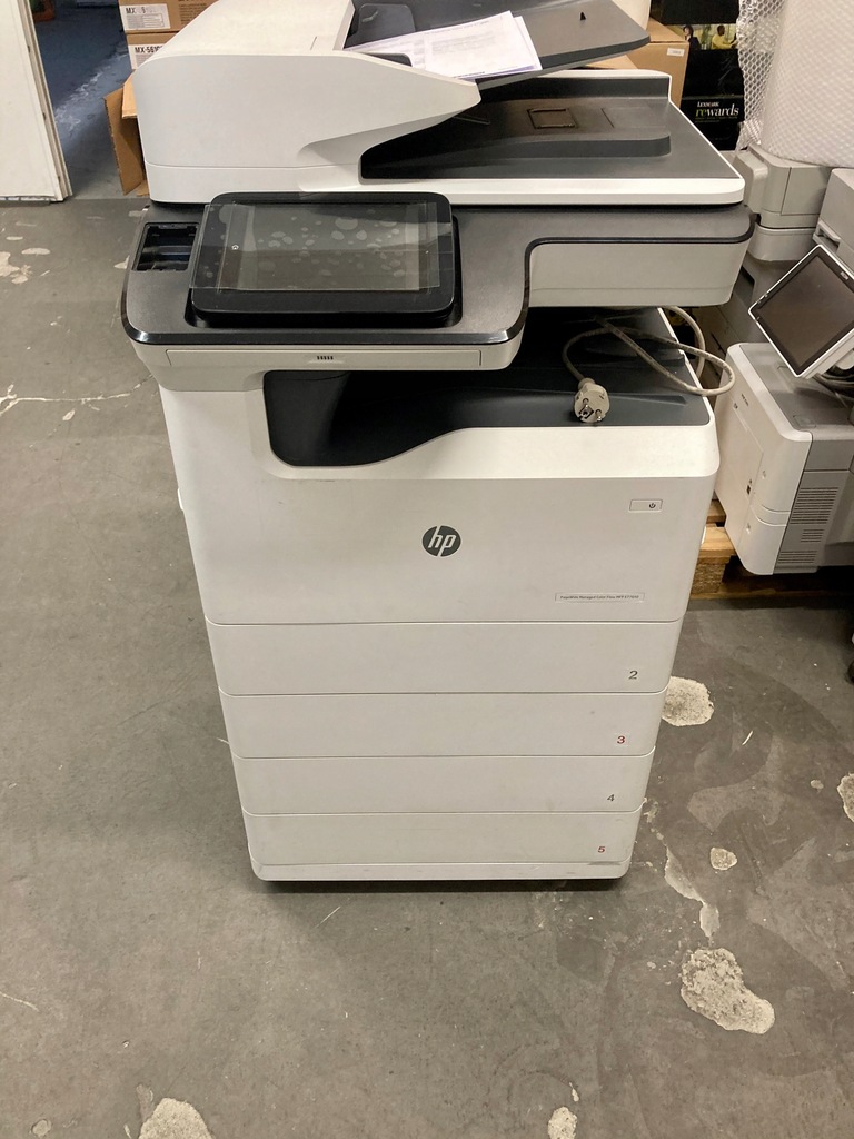 Kserokopiarka HP PageWide MFP E77650z - 400 kopii - 10837670746 ...