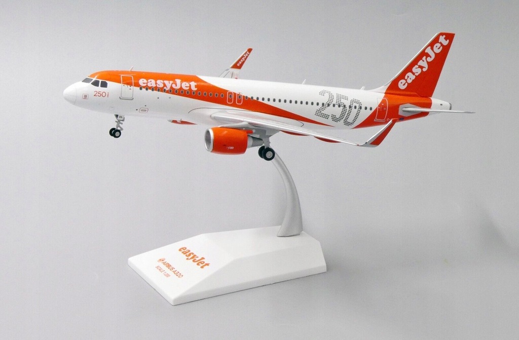 Model samolotu Airbus A320 Easyjet G-EZOL 1:200 - 12429234511 ...