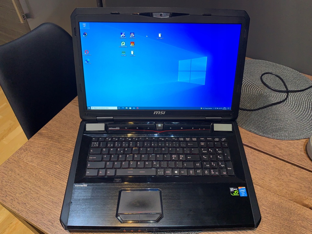 MSI GT70 GTX 770M 16GB SSD RAID Laptop gamingowy - 11851980030 - oficjalne archiwum Allegro