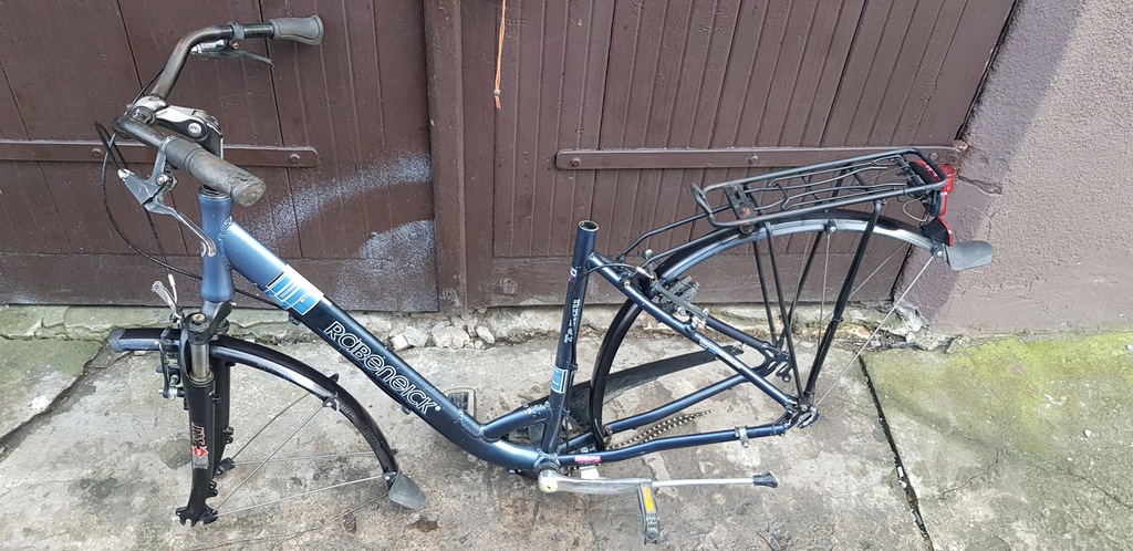 Rama do roweru damka damski Miejski ALUMINIOWY 28c - 9004937301 ...