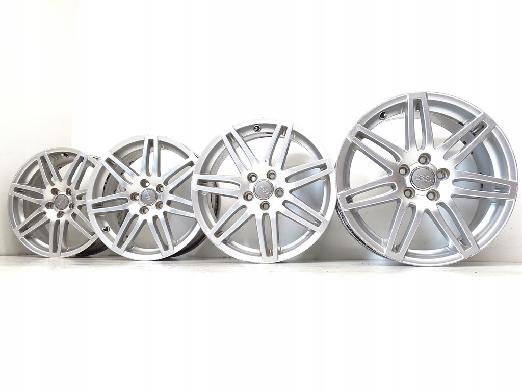 FELGI KOŁA ALUFELGI R18 AUDI A3 8P LIFT 7.5J ET54 - 13776444727 ...