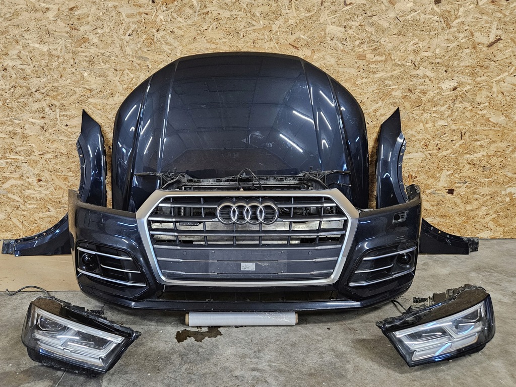 AUDI Q5 SQ5 80A S-LINE PRZED LIFT KOMPLETNY PRZÓD ZDERZAK MASKA PAS ...