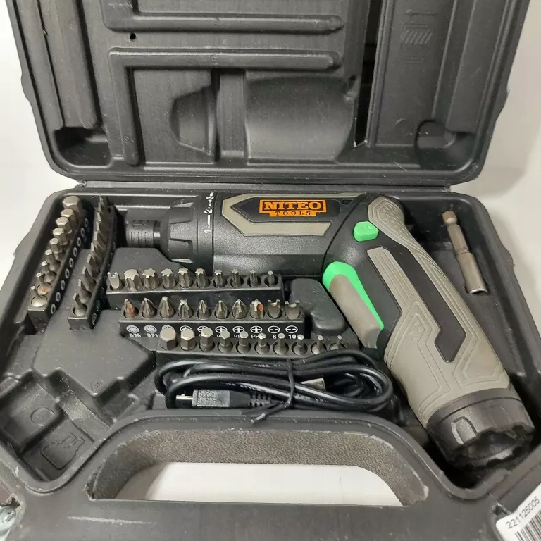 WKRĘTARKA NITEO TOOLS/WALIZKA - 13045056161 - oficjalne archiwum Allegro