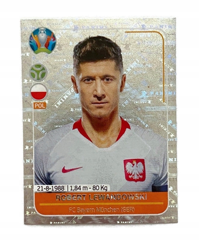 EURO 2020 PANINI NAKLEJKA KAPITAN Lewandowski POL4 - 9681876519 - oficjalne archiwum Allegro
