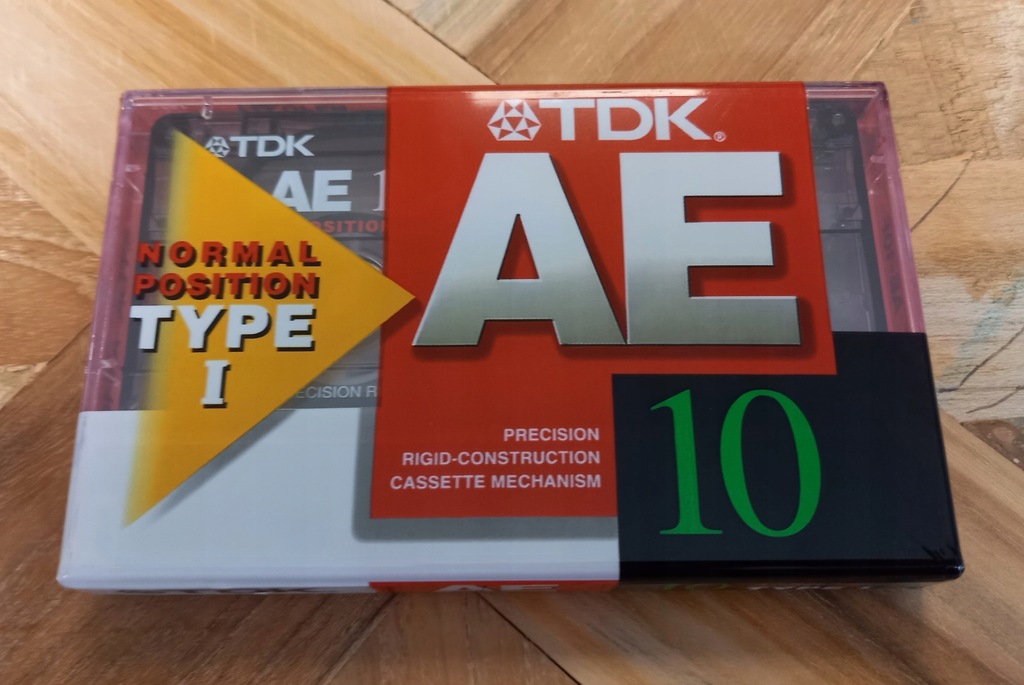 TDK AE 10 kaseta magnetofonowa - 12139245512 - oficjalne archiwum Allegro